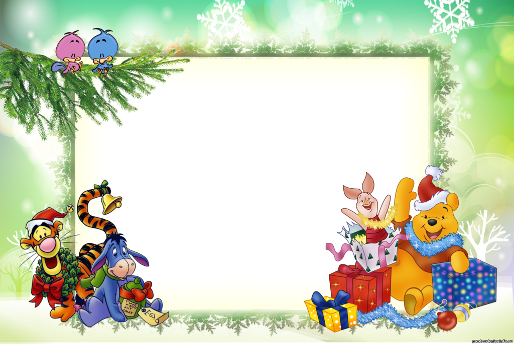 Новогодние рамки для Фотошопа в год Лошади 2026: скачать